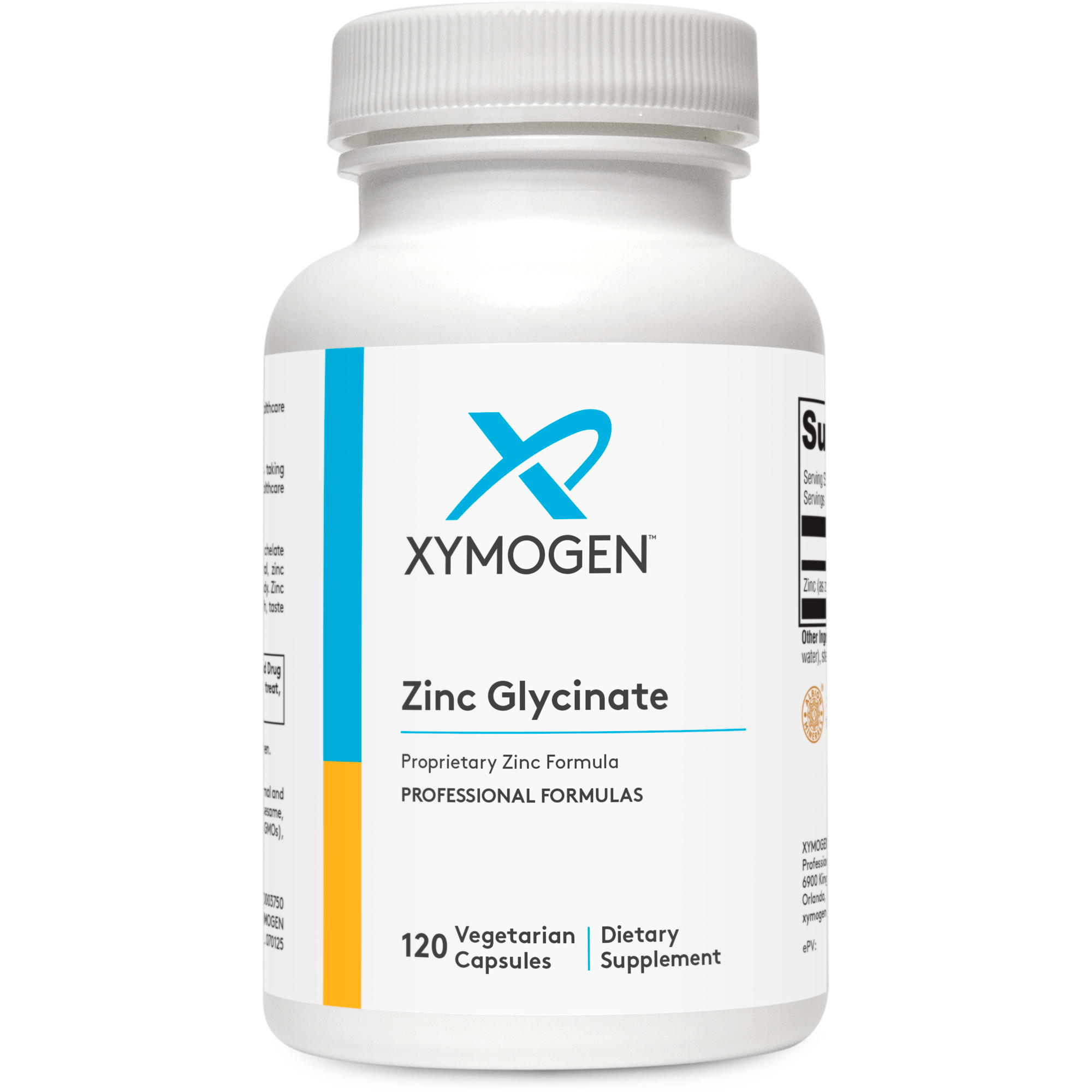 XYMOGEN®, Zinc Glycinate 120 Capsules – Natural Medicine for Health