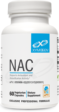 XYMOGEN®, NAC 60 Capsules – Natural Medicine for Health