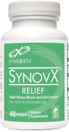 XYMOGEN®, SynovX® Relief 40 Softgels – Natural Medicine for Health