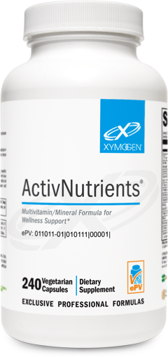 XYMOGEN®, ActivNutrients® 240 Capsules – Natural Medicine for Health